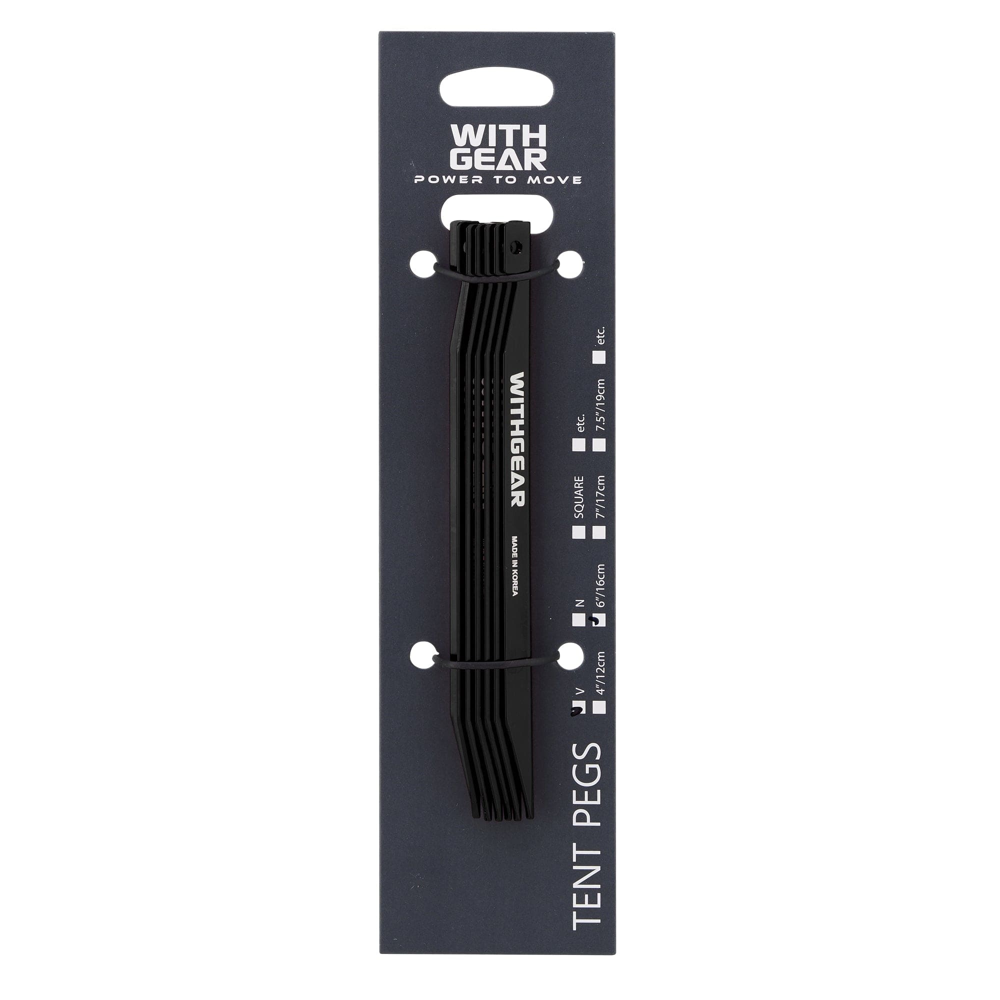Shop Tent Pegs at WithGear | WithGear